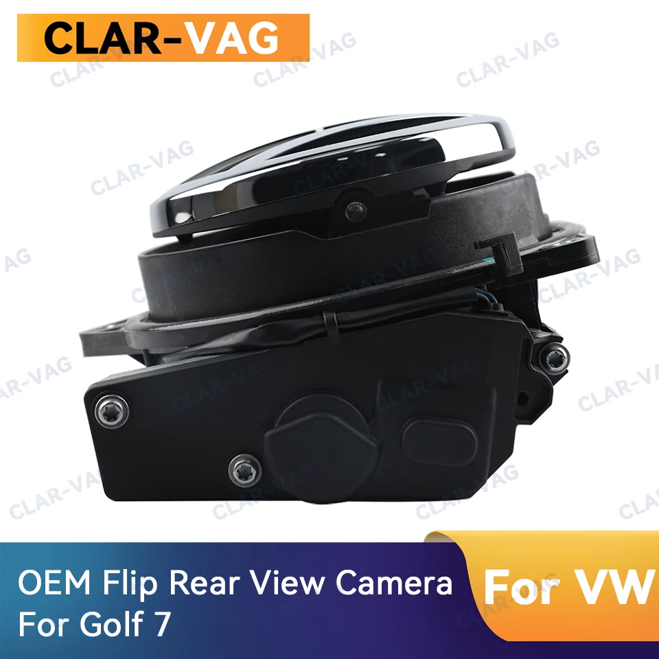 Flip Emblem Reverse Camera para VW GOLF 7 VII MK7 OEM Flip Badge Câmera ...
