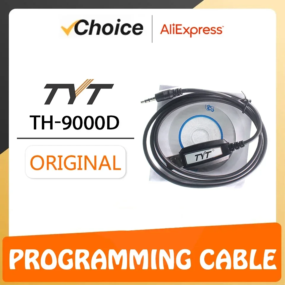 TYT USB Programming Cable For TH-9000D With Software Disk Mobile CB Two ...