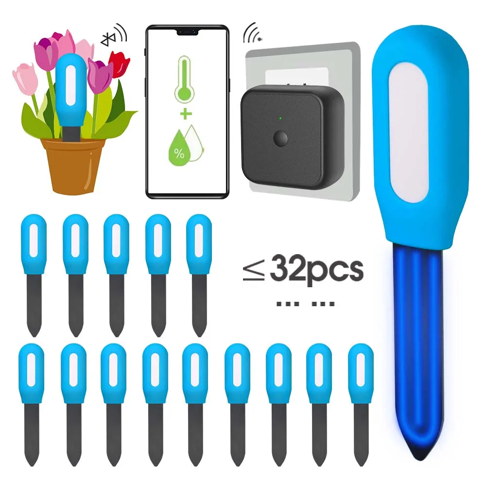 WiFi-Bluetooth-compatible-Smart-Track-Soil-Tester-Plant-Monitor ...