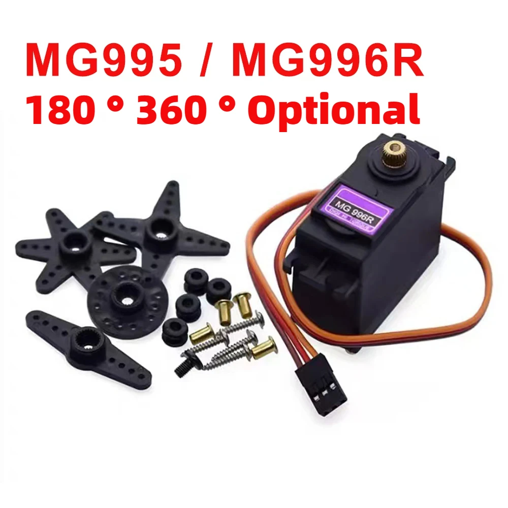 Nuevo-MG996R-MG996-MG995-MG-995-Servo-13KG-15KG-Servos-engranaje-de ...