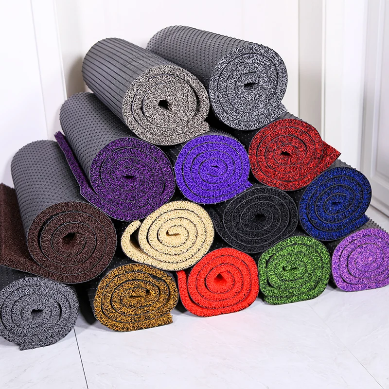 PVC-coil-loop-noodle-door-cushion-spaghetti-carpet-roll-tappetino-per ...