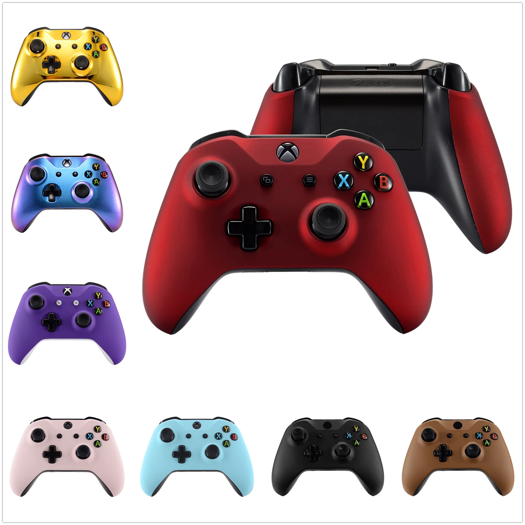 Extremerate Soft Touch Front Behuizing Shell Cover Achterkant Pannel ...