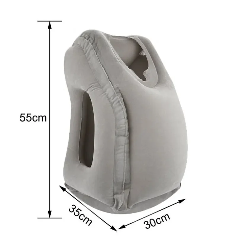 Inflatable Travel Pillow with Headrest – Simple Home Supply
