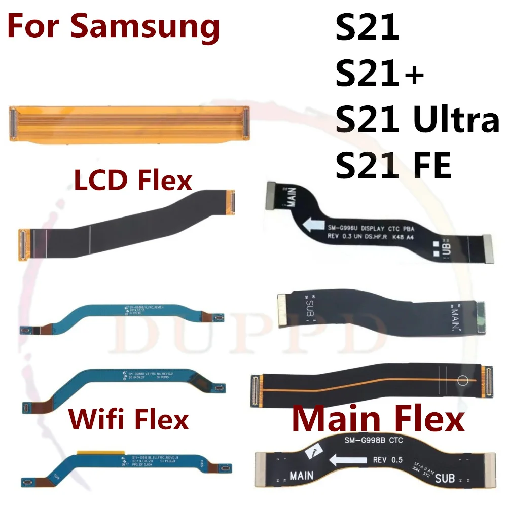 Main Board Motherboard LCD Screen & Wifi Connector Flex Cable For ...
