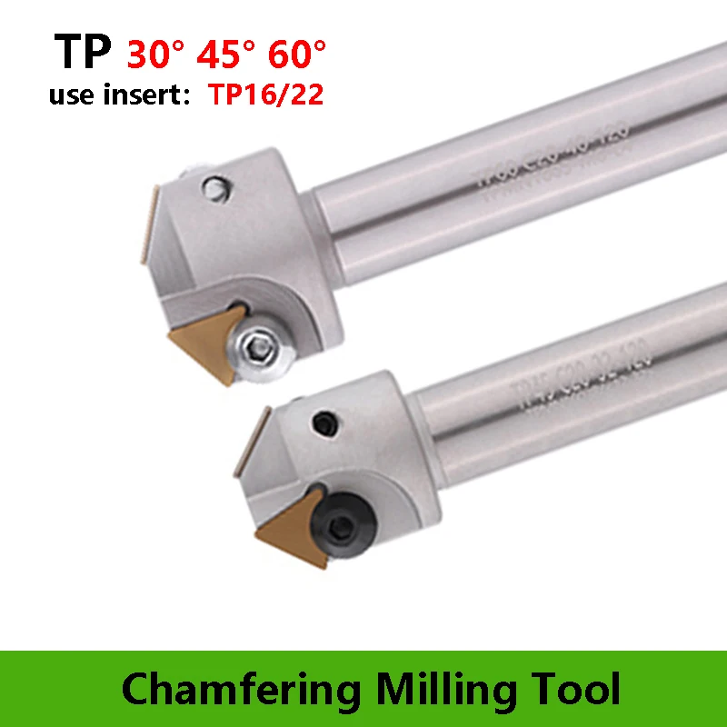 LIHAOPING TP 30 45 60 Degree C20-40-120 TP45 Chamfering Tool CNC Lathe ...
