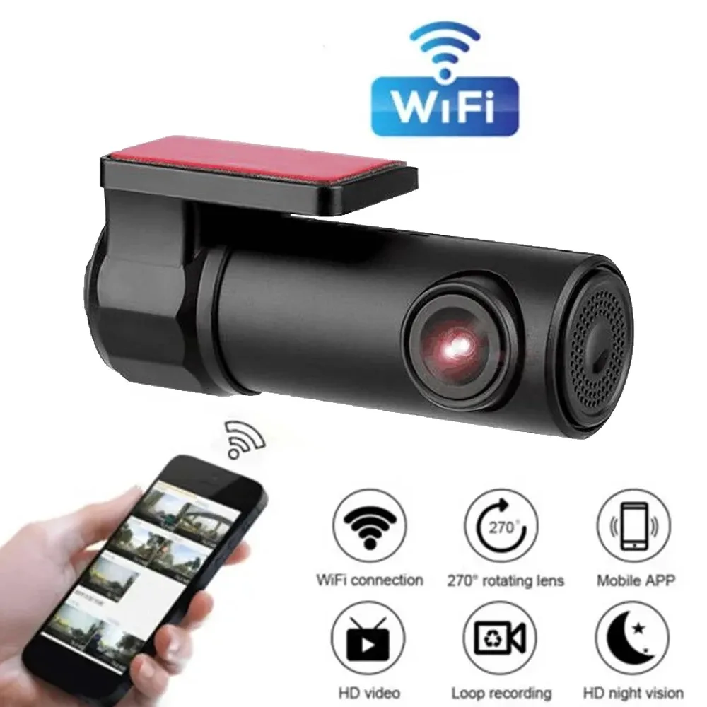 APP-control-smart-car-Wifi-USB-connection-power-DVR-Dash-camera-night ...
