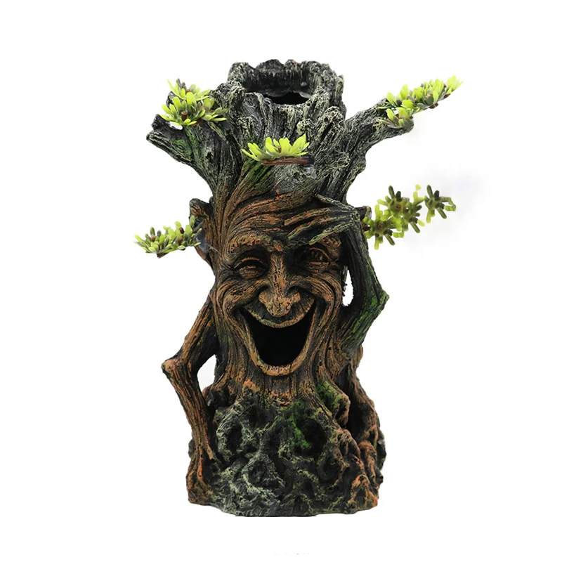 Aquarium-Wood-Tree-Man-Decoration-Ornaments-Fish-Shrimp-Shelter-Fish ...