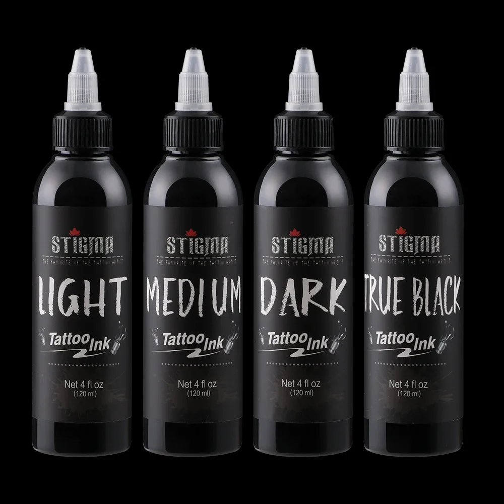 STIGMA-Best-Tatoo-Ink-Original-Tatoo-Ink-Pigment-Tattoo-Ink-Set-Black ...