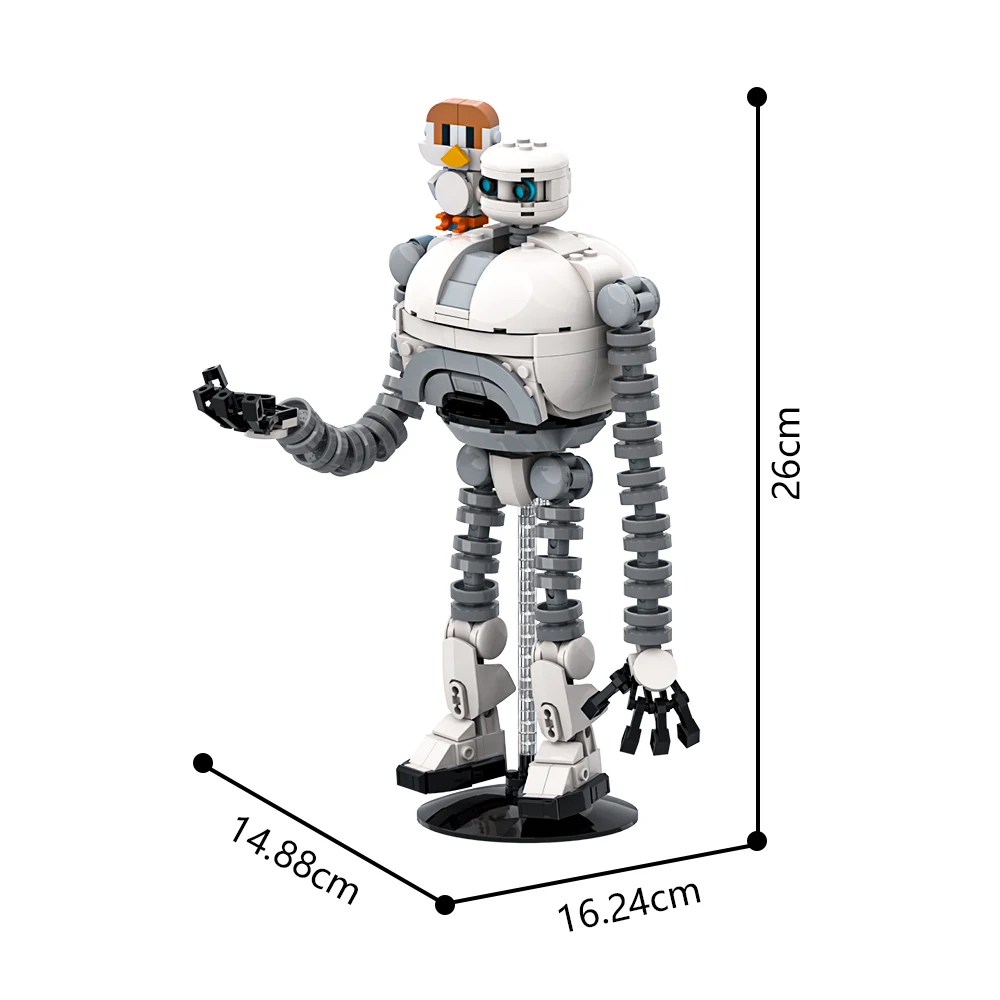 Wild Robot Toy Wildarness Robot Roz & Brightbill Building Set For Boys ...