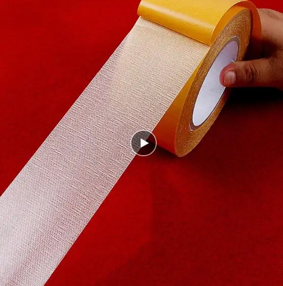 Strong-Fixation-Of-Double-Sided-Cloth-Base-Tape-Translucent-Mesh ...