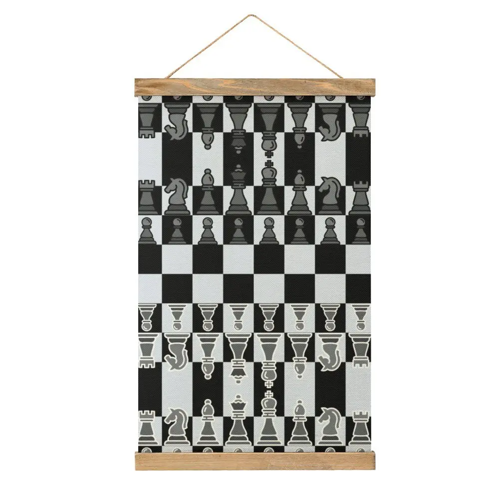 Chess-Design-Poster-For-Sale-Canvas-Hanging-Picture-Unique-Draw-Hotel ...