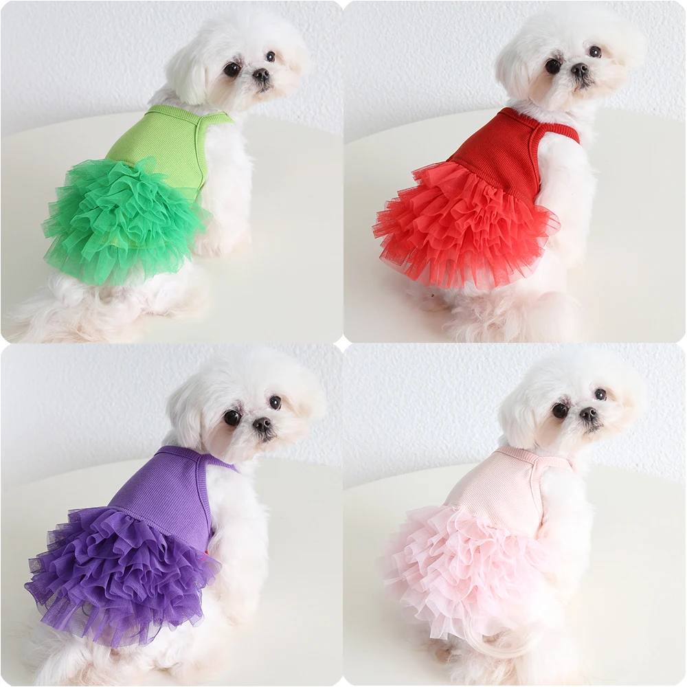 Cute-Dog-Dress-for-Small-Dogs-Girl-Birthday-Puppy-Clothes-Summer-Dog ...