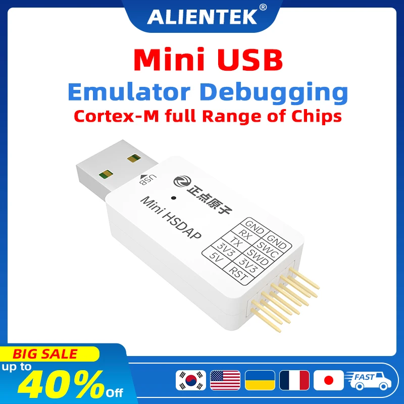 ALIENTEK-Mini-USB-Emulator-Debugging-STM32-ST-Link-V2-High-speed ...