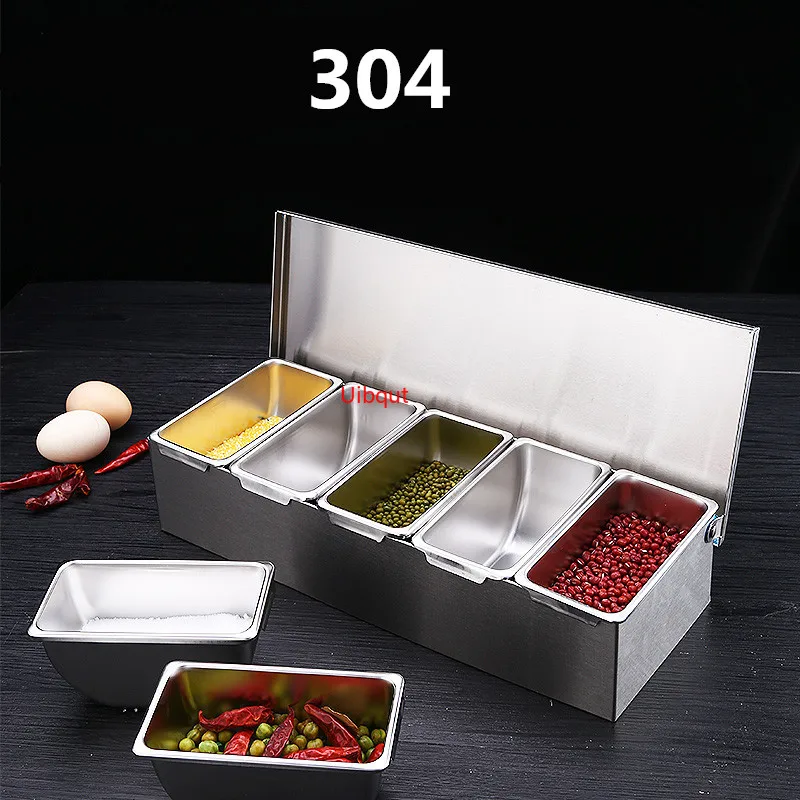 High-quality-304-Stainless-Steel-Seasoning-Box-Hotel-Restaurant-chef ...