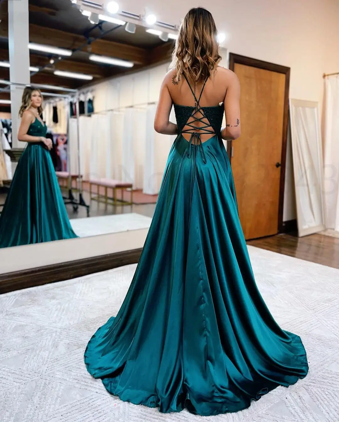Blue Colored Prom Dresses