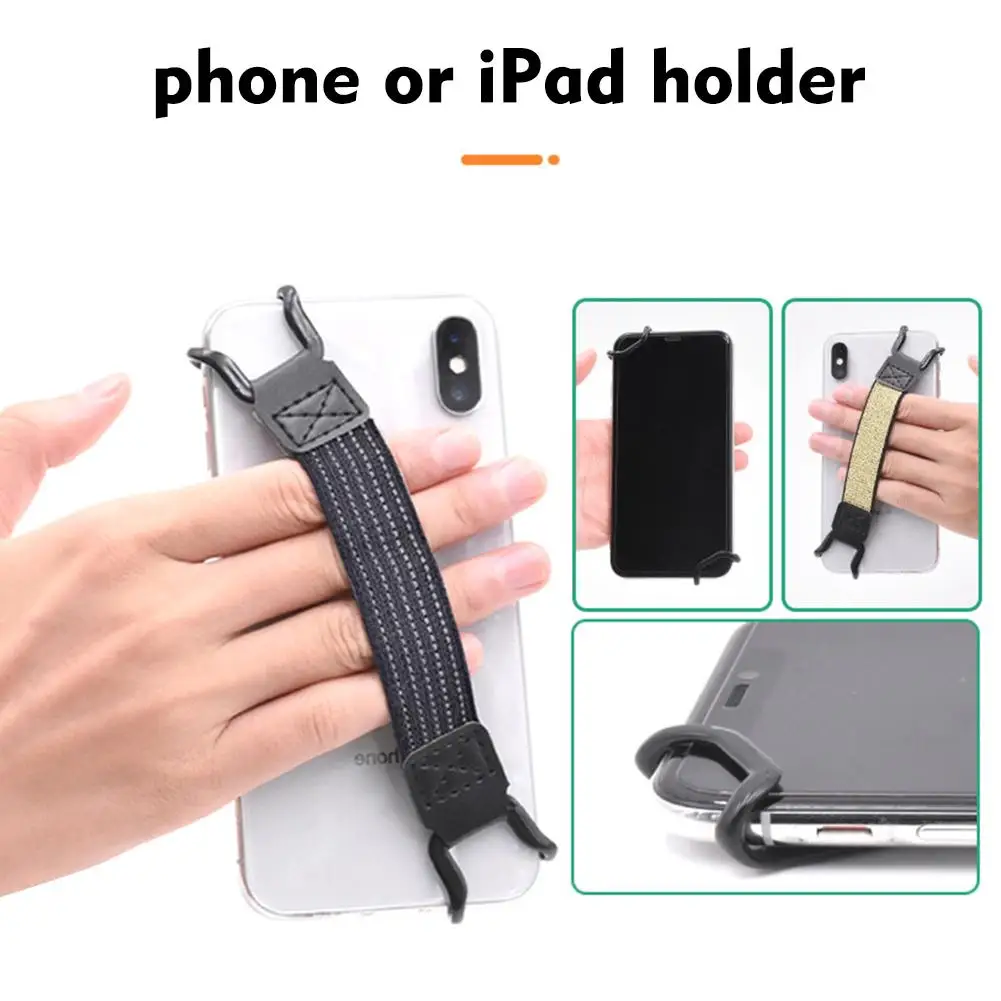 Universal-Mobile-Phone-Tablet-Finger-Grip-Elastic-Band-Holder-Phone ...