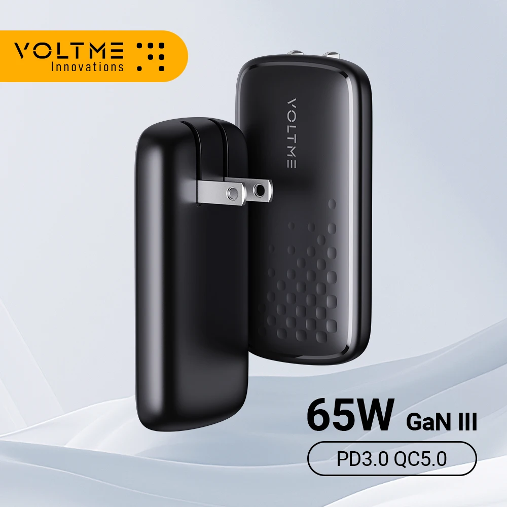 VOLTME-USB-C-Charger-Fast-Charging-65W-GaN-Type-C-PD-QC3-0-Mobile-Phone ...