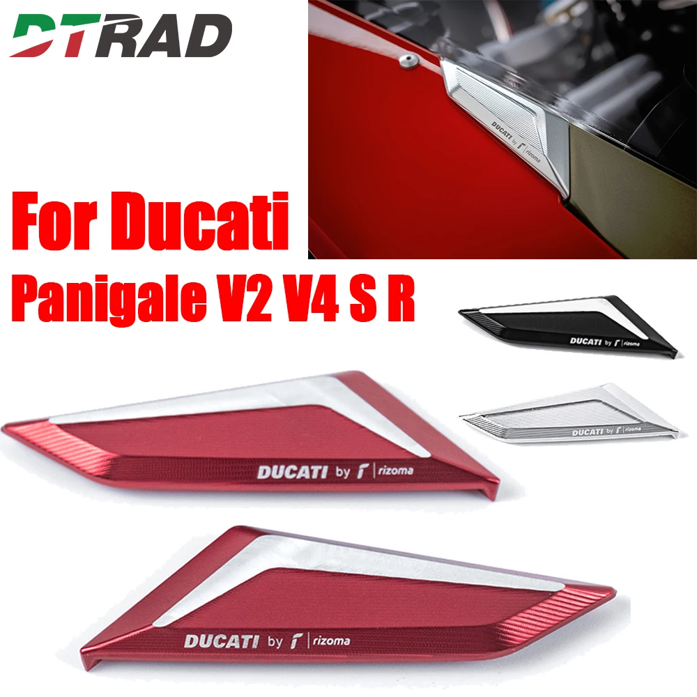 For DUCATI PANIGALE V2 V4 V4S V4R Streetfighter Mirror Hole Cap Cover ...