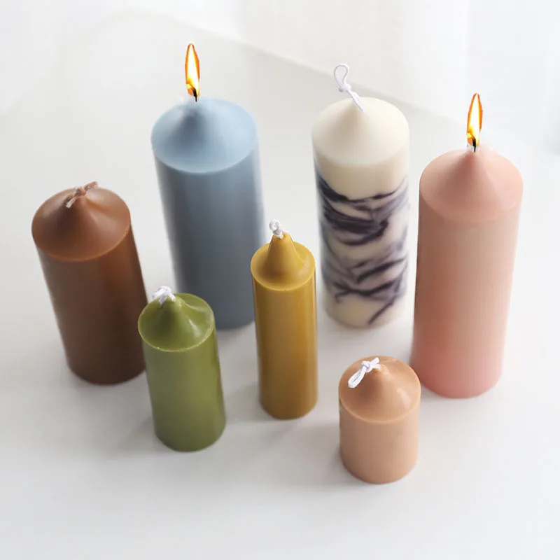7-5-15cm-Spire-Cylinder-Plastic-Candle-Mold-DIY-Handmade-Aromatherapy ...