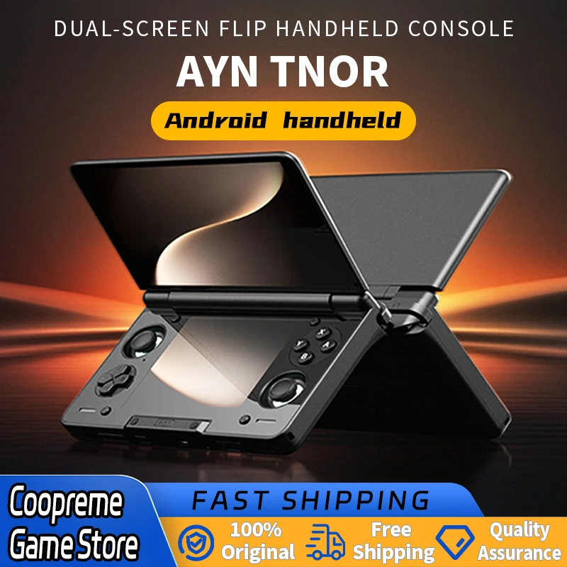 AYN Thor Android Handheld Dual Screen Clamshell 6'' AMOLED Screen 1080p ...