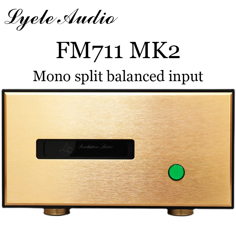 FM711 MK2 증폭기, 280W * 2 1:1 복제, 원래 경로 균형 입력 모노 분할 블록, 220V, 110V ...