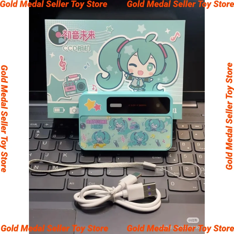 Original Hatsune Miku Ccd 600mah Digital Camera Cartoon Anime Figure ...
