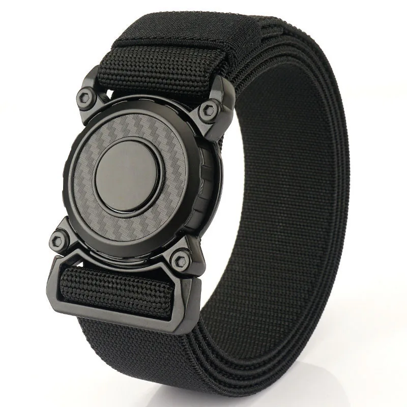 Rotary-Quick-Release-Alloy-Buckle-Belts-for-Men-Wear-resistant-Nylon ...