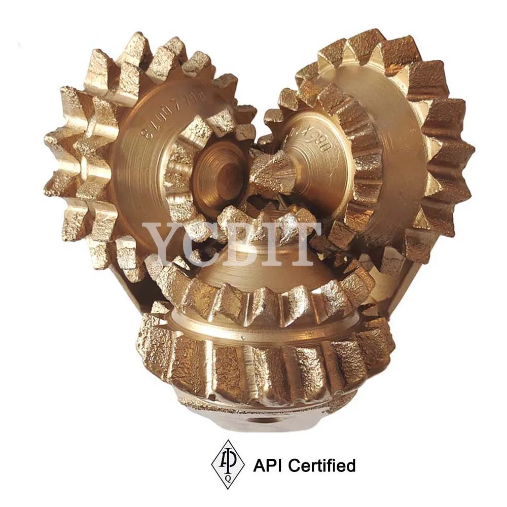 6inch-152mm-iadc127-Milled-tooth-Tricone-Rock-Bit-Steel-Tooth-Drill ...