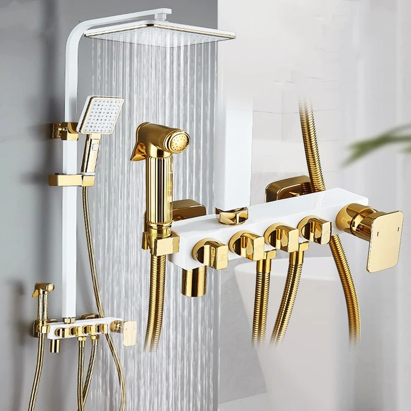 Hot-Cold-Shower-System-Bathroom-LED-Digital-Shower-Set-Wall-Mount-Smart ...