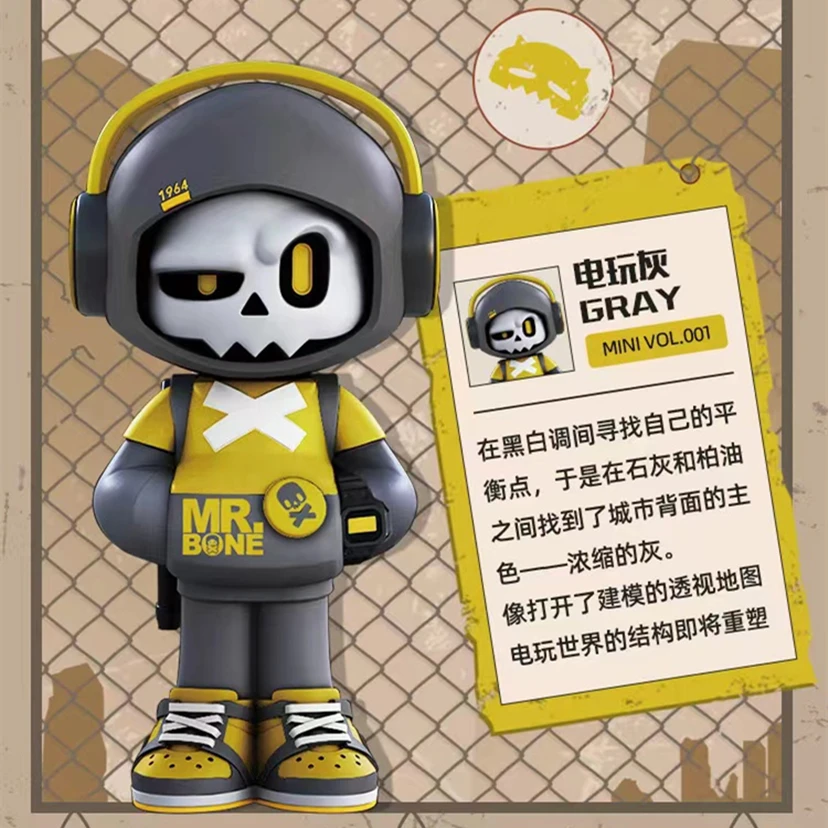 Minicaja sorpresa de Mr.Bone, caja misteriosa genial de Mr.Bone, modelo ...