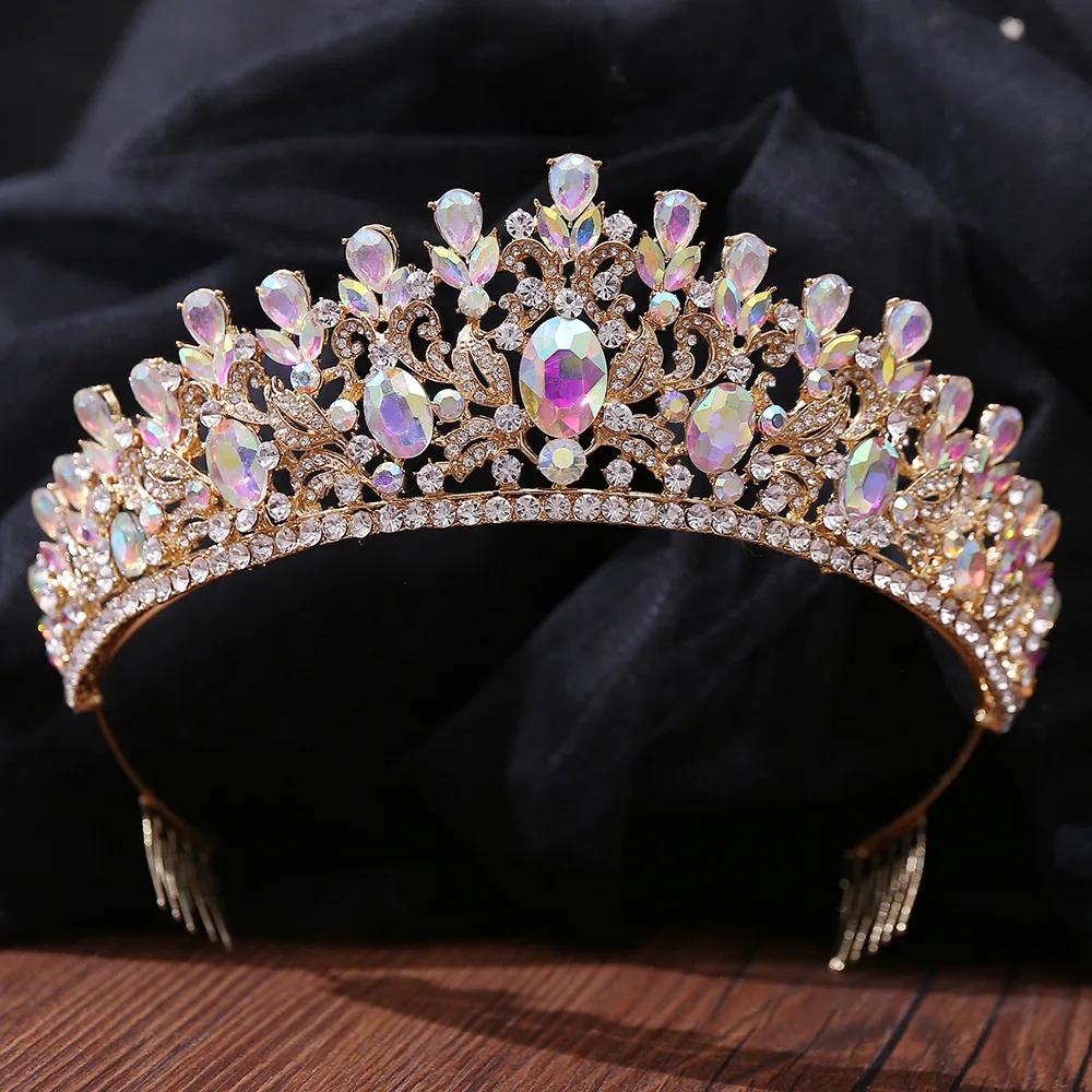 StyleD Silv AB Couleur - Couronne de mariée Baroque en cristal de luxe ...