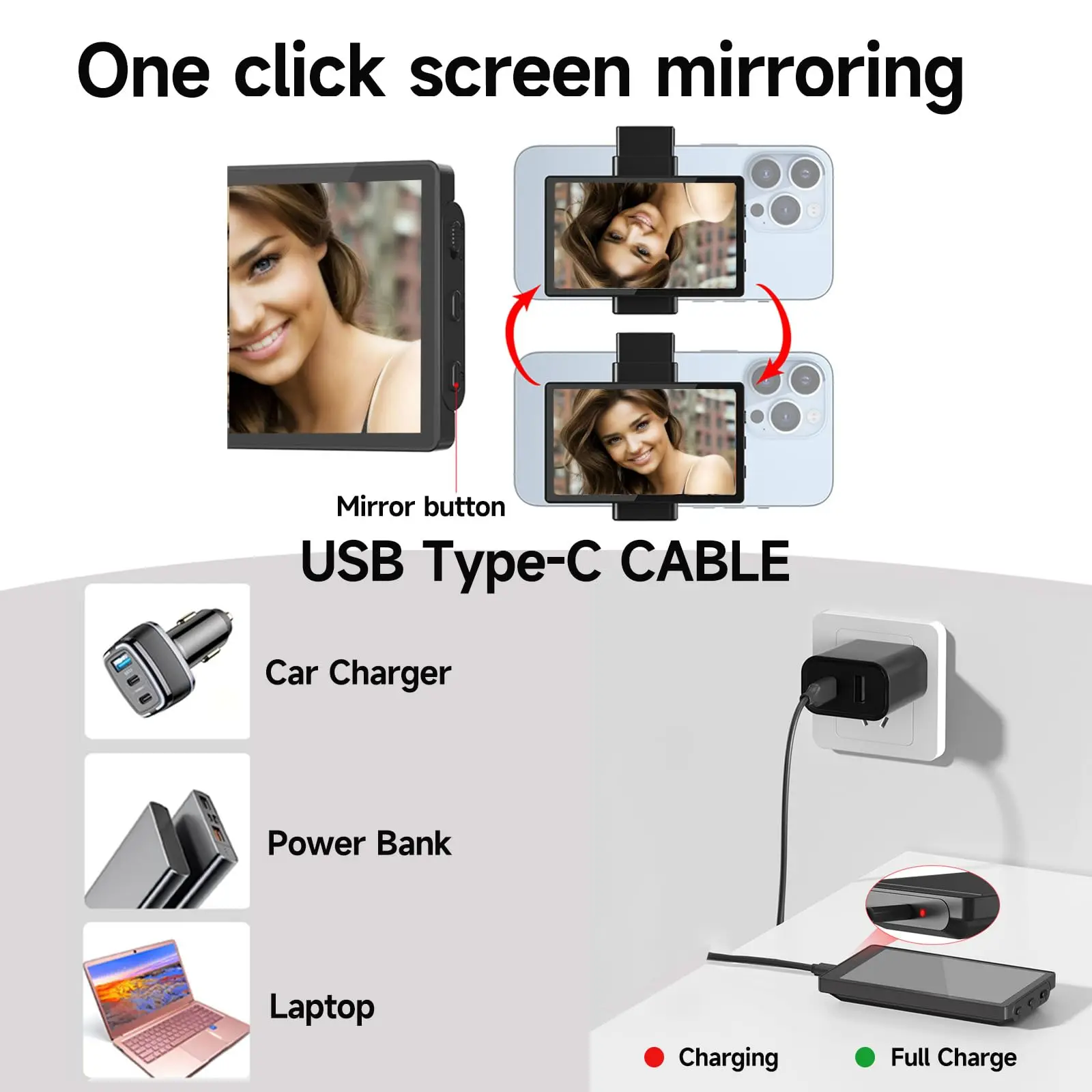 Phone-Vlog-Selfie-Monitor-Screen-Using-Rear-Camera-for-Selfie-Vlog-Live ...