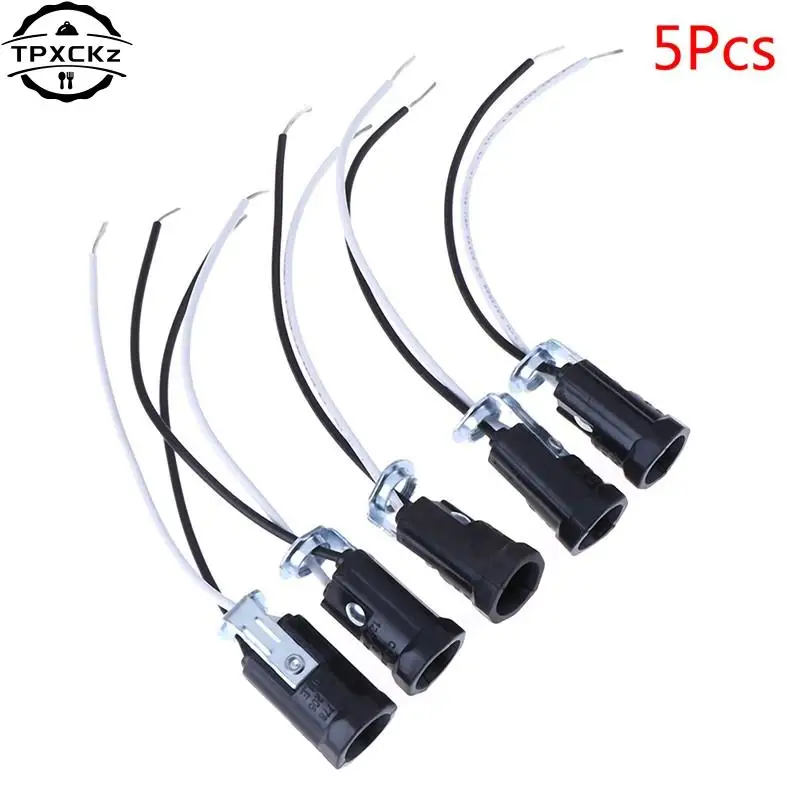 5Pcs-Candelabra-Base-E12-Lamp-Holder-Light-Sockets-Keyless-20cm-Wire ...