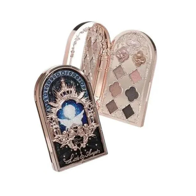 Little-Angel-Flower-Knows-Eyeshadow-Palette-Eye-Glitter-Make-Up-Palette ...