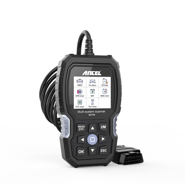 ANCEL BZ700 Professional OBD2 Scanner For Mercedes Benz Car Code Reader ...