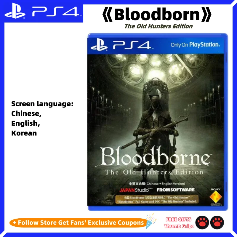 Sony-PS4-Bloodborn-The-Old-Hunters-Edition-Genuine-Licensed-New-Game-CD ...
