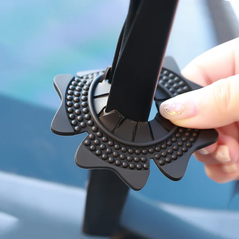 Car Wiper Hole Snowflake Shape Protective Cover Universal Windshield ...