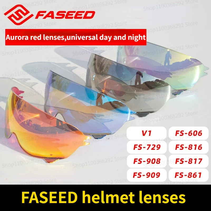 Original-FASEED-Helmet-Lenses-FS-908-909-606-Colorful-Visors-Helmet ...
