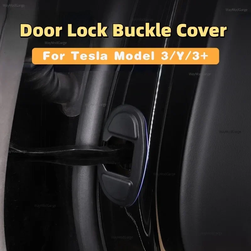 Door-Lock-Buckle-Cover-for-Tesla-Model-3-Y-3-Highland-Car-Door-Lock ...
