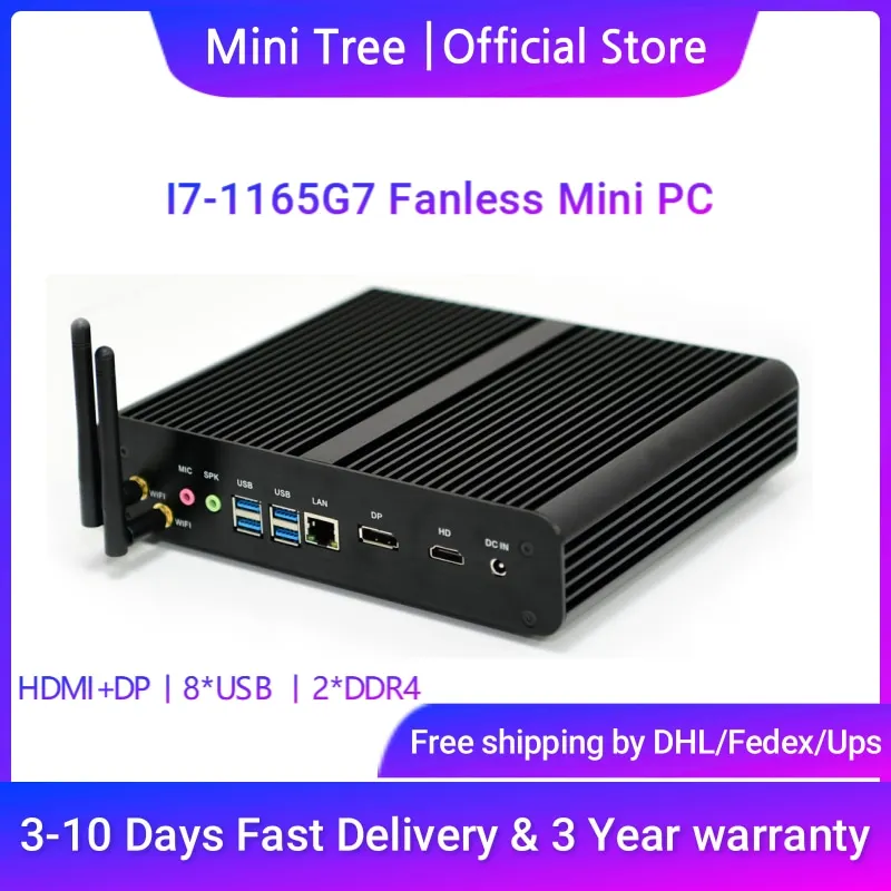 Windows-11-Fanless-Mini-PC-Core-i7-1165G7-10710U-10510U-DDR4-M-2-NVMe-2 ...