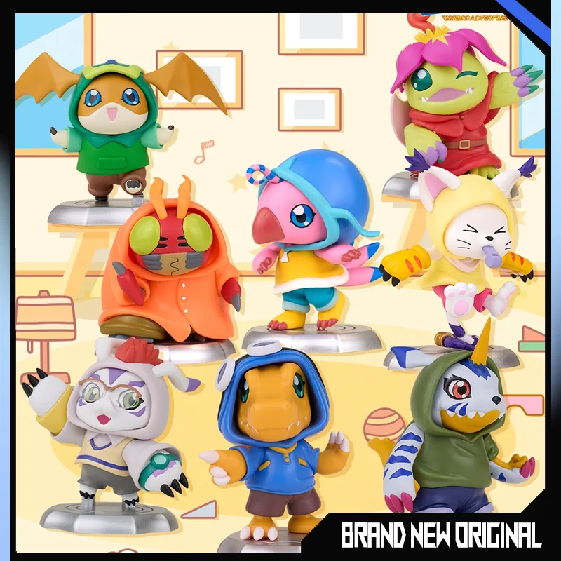 BANDAI-Digimon-Adventure-Action-Figures-Model-Agumon-Gabumon-Piyomon ...