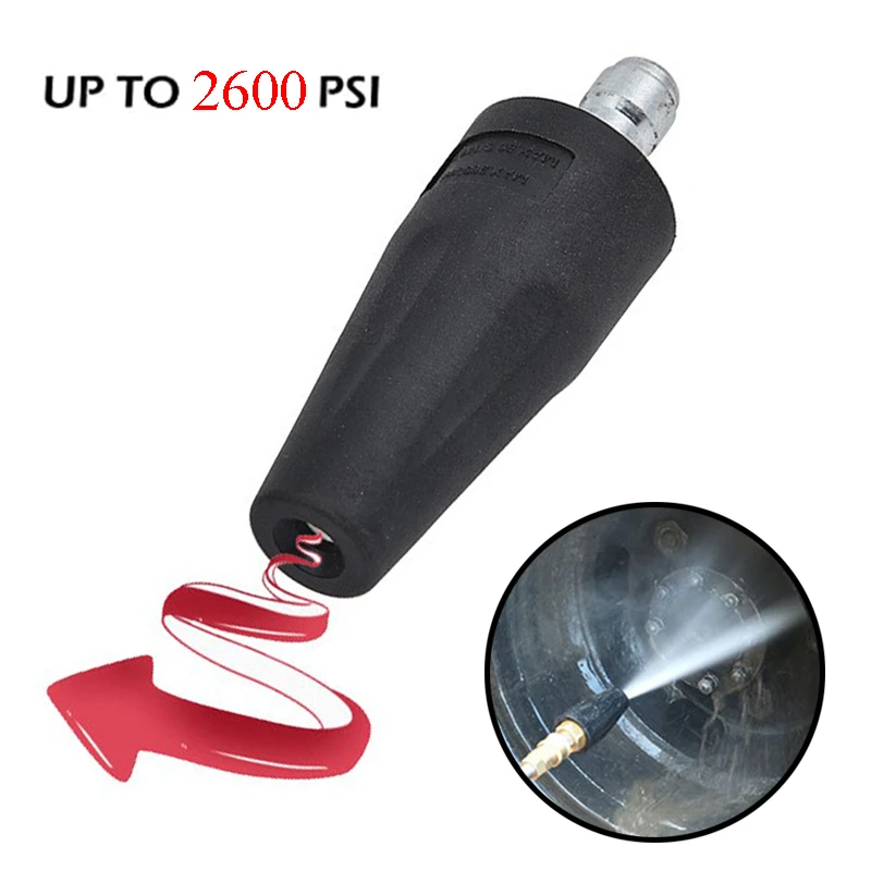 Universal Car Washing Machine Nozzle Rotating Blaster Turbo Jet Nozzle ...