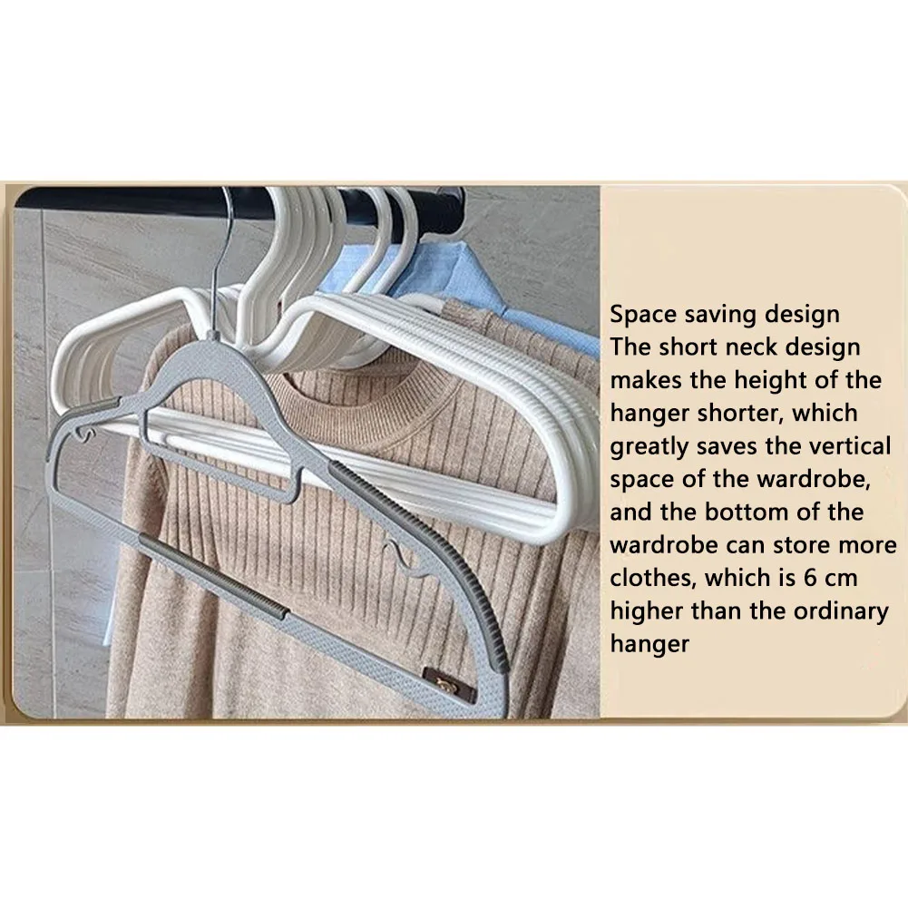 Coat-Hanger-Short-Neck-Hangers-Anti-slip-Surface-Clothes-Hanger ...