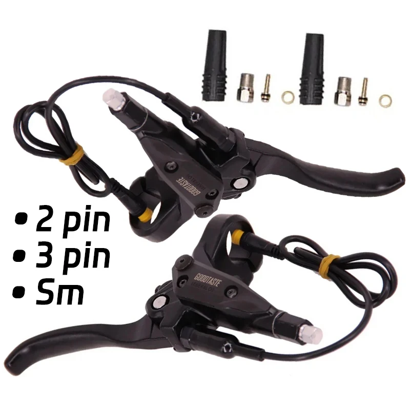 2 pin 3 pin Sm E Bike Brake Lever Double Brake Lever Power off Right ...