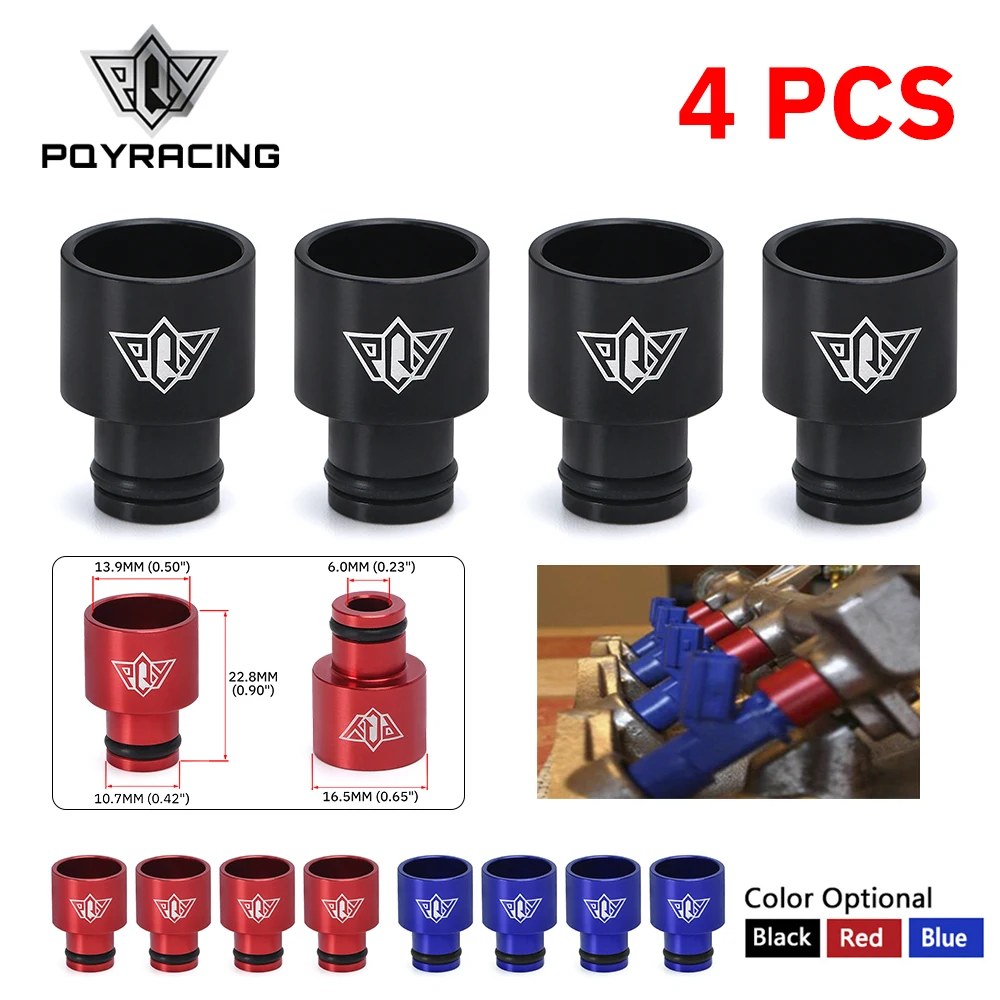 4pcs Fuel Injector Hat Fuel Nozzle Modified Auto Parts Nozzle Adapter ...