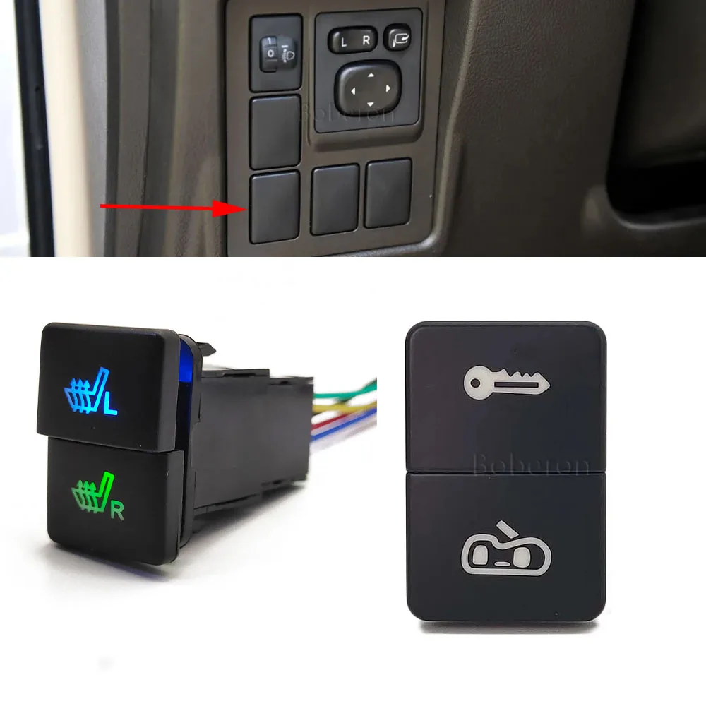 1pc-Dual-Key-Switch-Car-Central-Door-Key-Lock-Unlock-Push-Button-Switch ...