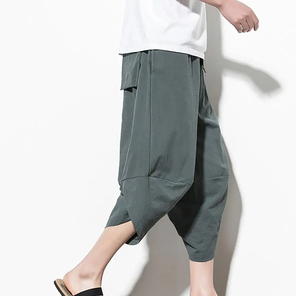 Men-Bloomers-Trendy-Relaxed-Fit-Wide-Leg-Pants-Bloomers-Bottoms-Baggy ...