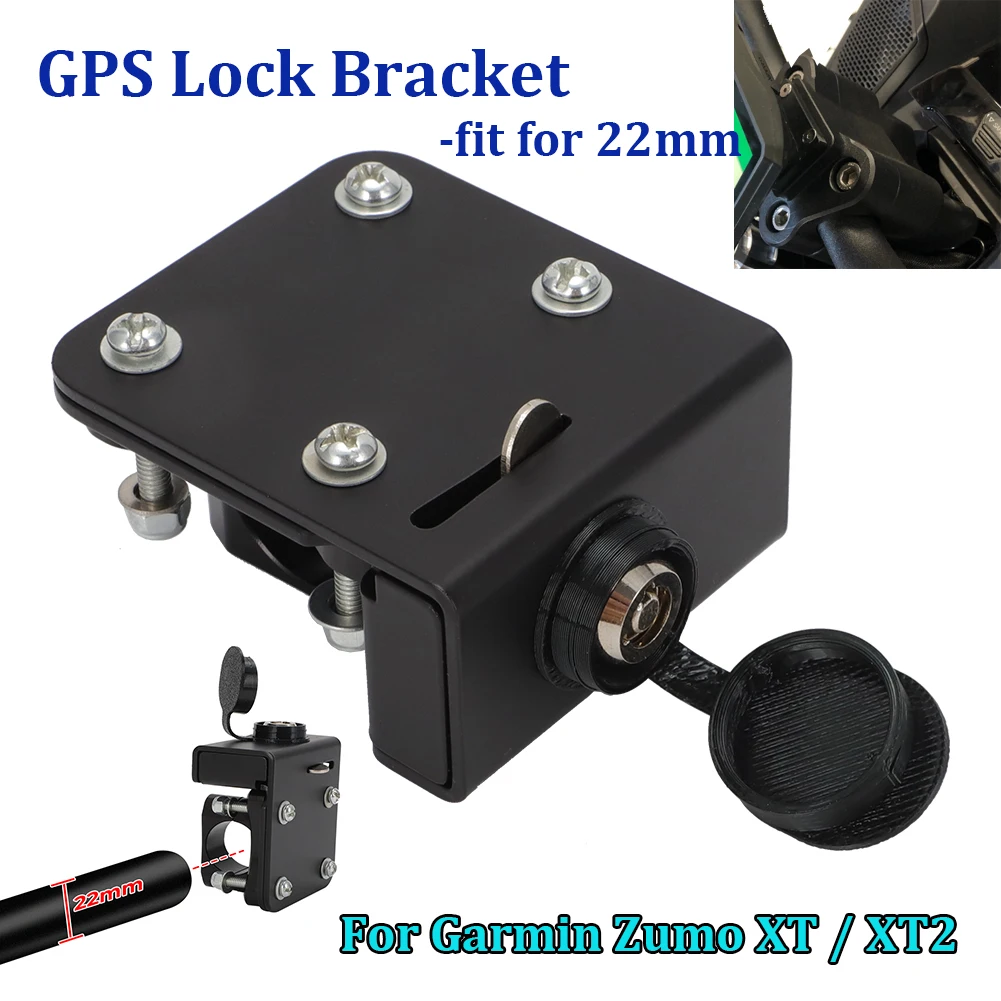 Upgraded For Garmin Zumo XT or XT2 mount GPS Lock Kit Locking Mounting ...