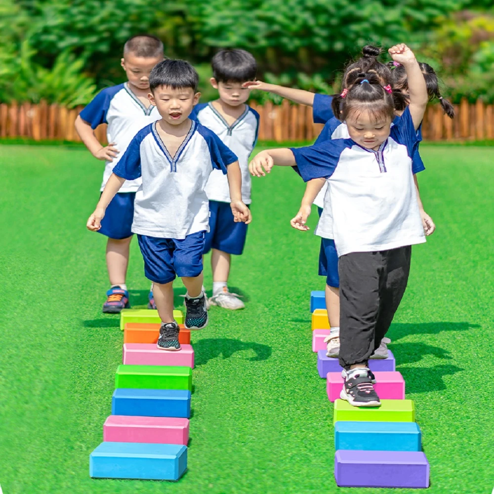 Kids Play Stepping Stones EVA Gym Blocks Games Sports Entertainment ...