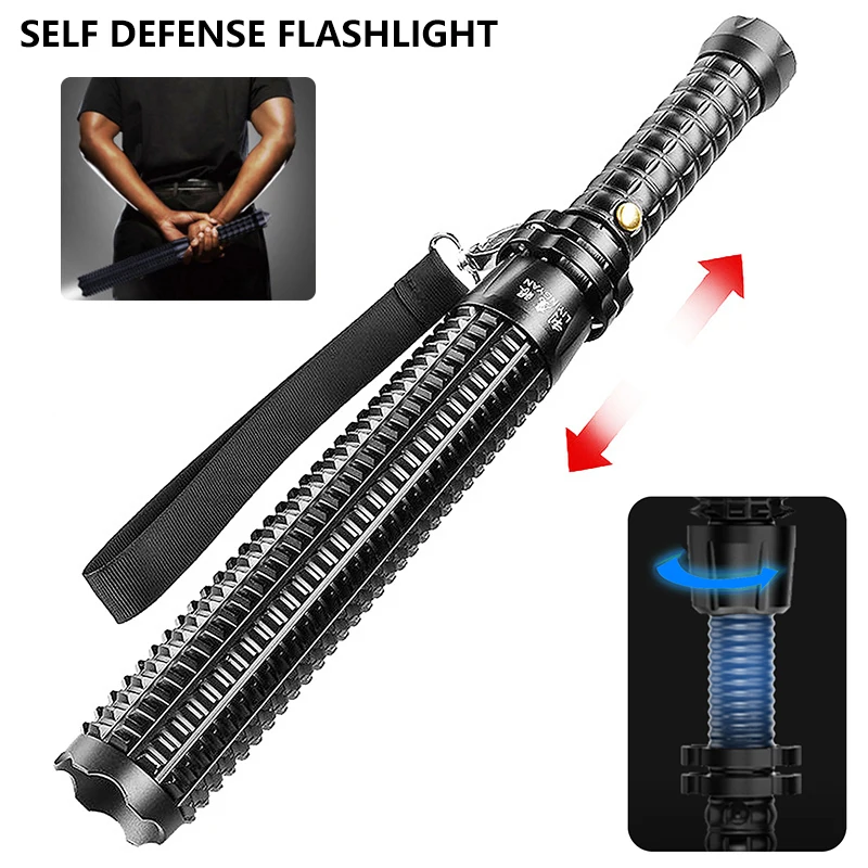 Flashlight-LED-Waterproof-Super-Bright-Emergency-Mace-Self-Defense-Riot ...